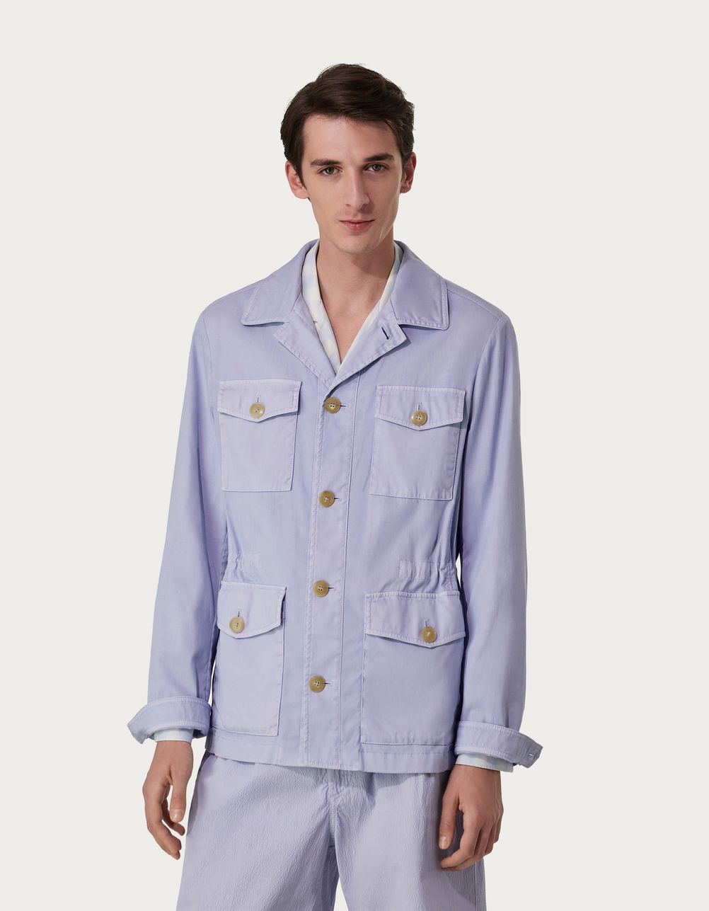 Italian jackets: classic and casual men's overshirts - Canali US